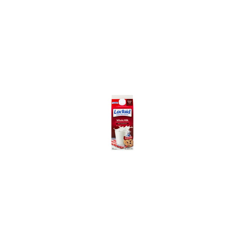 LACTAID LACTOSE WHOLE RED MILK 64OZ