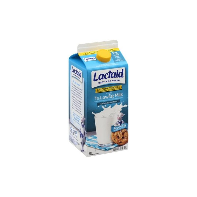 LACTAID LACTOSE FREE 1% LOWFAT MILK 64OZ
