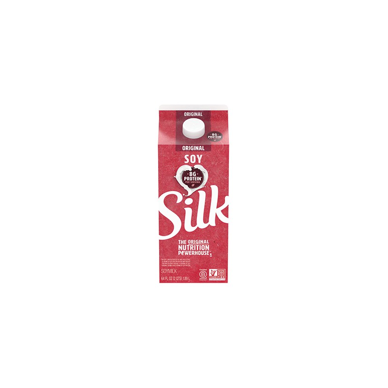 SILK SOYMILK ORIGINAL HALF GAL